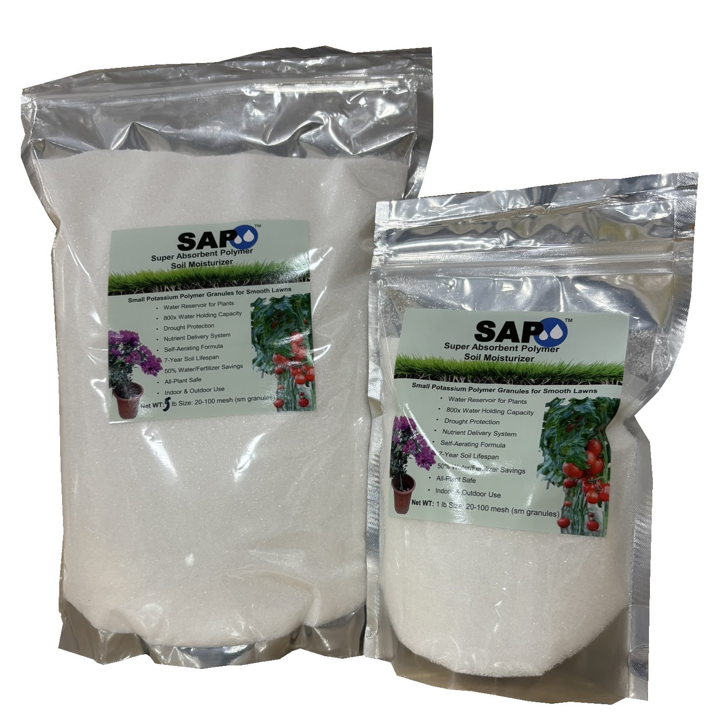 SAP Soil Moisturizer™ 5 lb – Water Retention for Gardens & Lawns ...